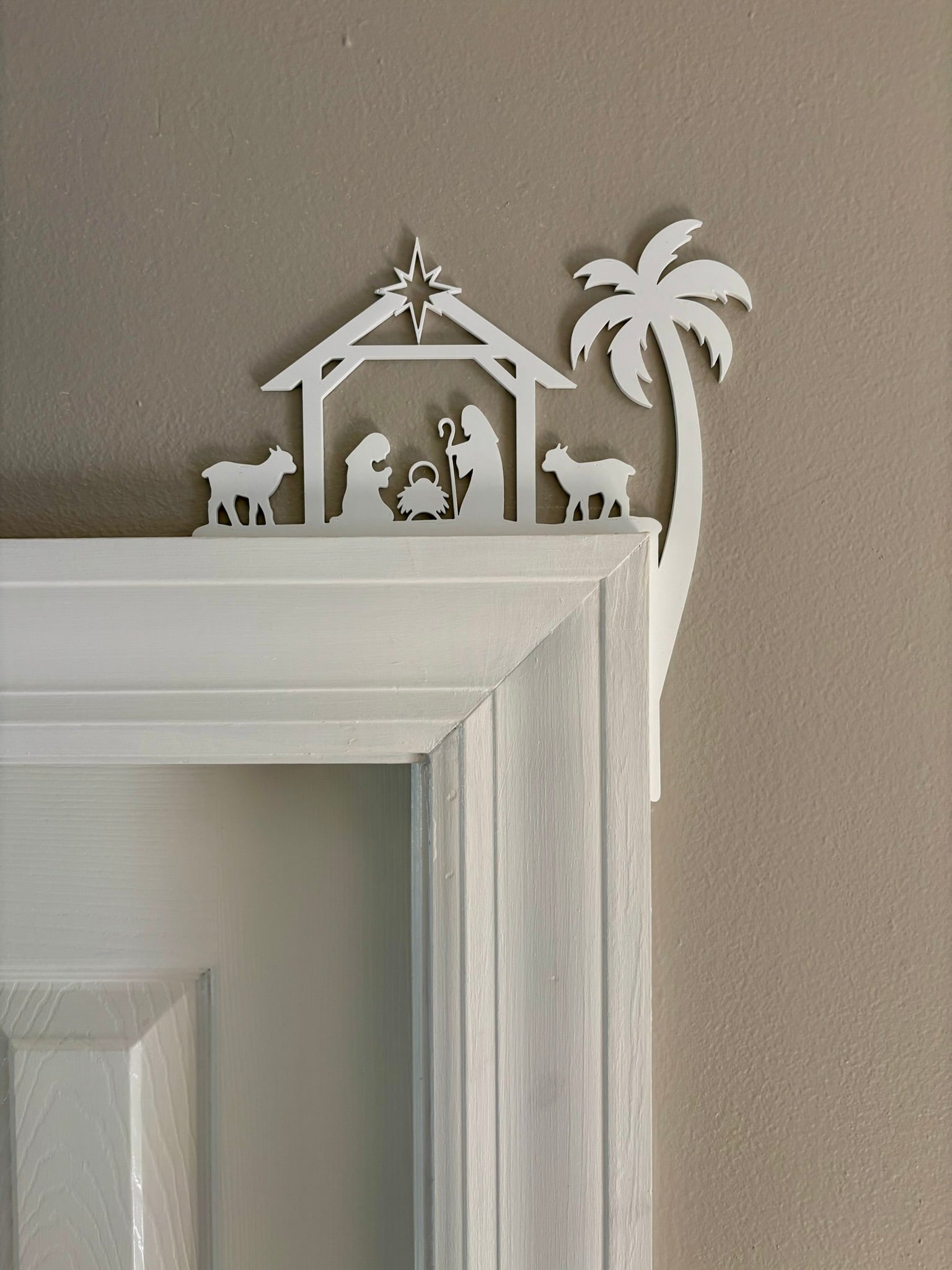 Nativity Scene Door Corner – Energetic Mama